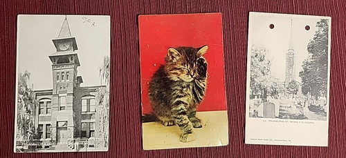 Misc Lot of Used & Unused Vintage Postcards, Philadelphia, Military ...