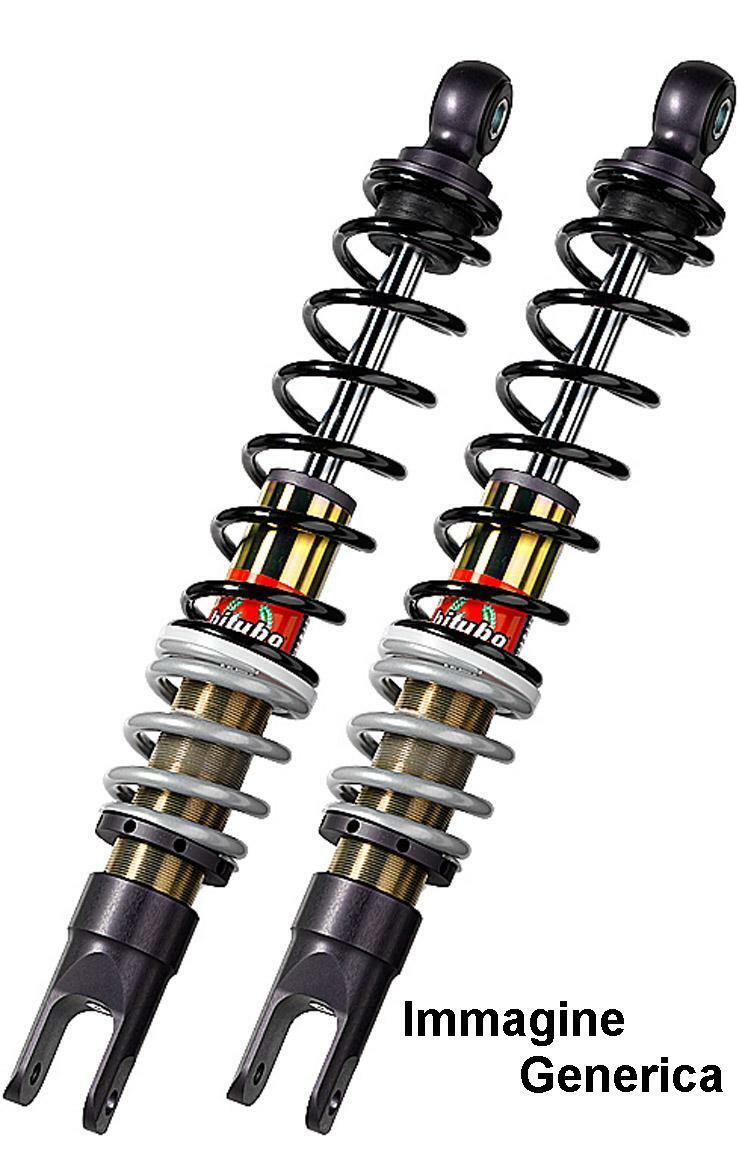 Pair rear shocks 1 setting Black/Gray HONDA @125 JF07 00-05 SC149YGB02 ...