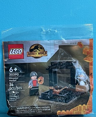 LEGO Jurassic World: Dinosaur Market 30390 Polybag New Factory Sealed ...
