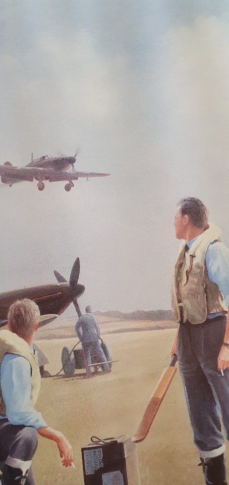 Framed Spitfire Print "Last Man In " Signed By Alec Mcdonald | eBay UK