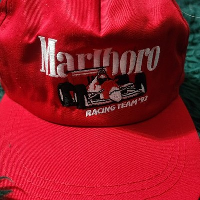 Vintage Marlboro Racing Team ’92 Hat Red Formula One Embroidered ...