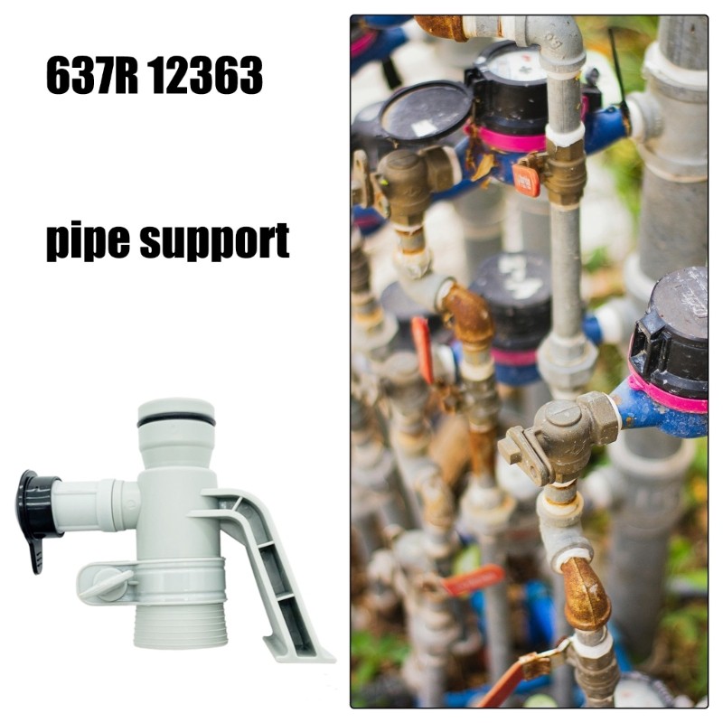 Pipe Holder Improved Flow for Secure Ground Pool Maintenance Water ...