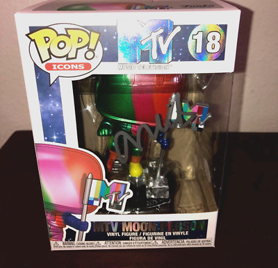 Milo Aukerman The Descendents MTV Moon Person #18 Signed Funko Pop PSA ...