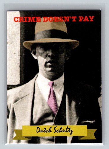 Dutch Schultz Arthur Simon Flegenheimer 2016 Historic Autographs The ...