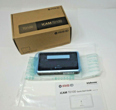 Iris ID SYSTEMS Dual Biometric Iris and Face Capture Device iCAMTD100 NEW | eBay