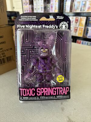 Funko Action Figure Five Nights at Freddy's Toxic Springtrap GITD | eBay