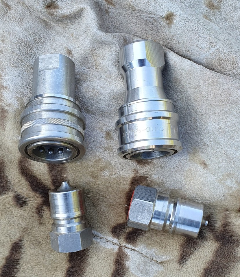 Dyna Quip Couplings - Self Seal - 316 Stain/ Steel - Hydraulic ...