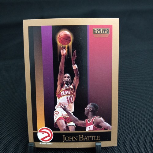 1990-91 SkyBox John Battle Atlanta Hawks #1 Basketball Card (1A730) | eBay