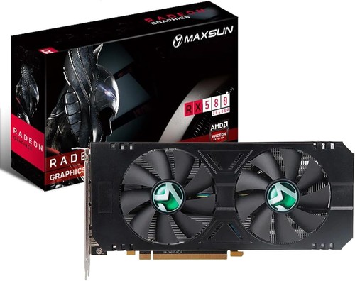 maxsun AMD Radeon RX 580 video card, 2048SP GDDR5 256 bit | eBay