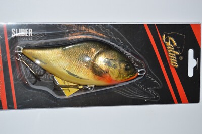 salmo slider 12 sd12s rs 4.5" real sunfish sinking twitchbait musky ...