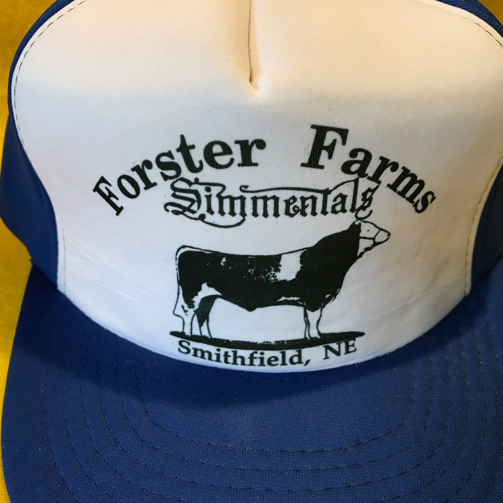 vintage Forster Farms Simmentals Snapback Hat - All-F… - Gem