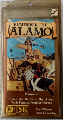 Remember the Alamo TSR mini game ~ 1980 pre-owned | eBay