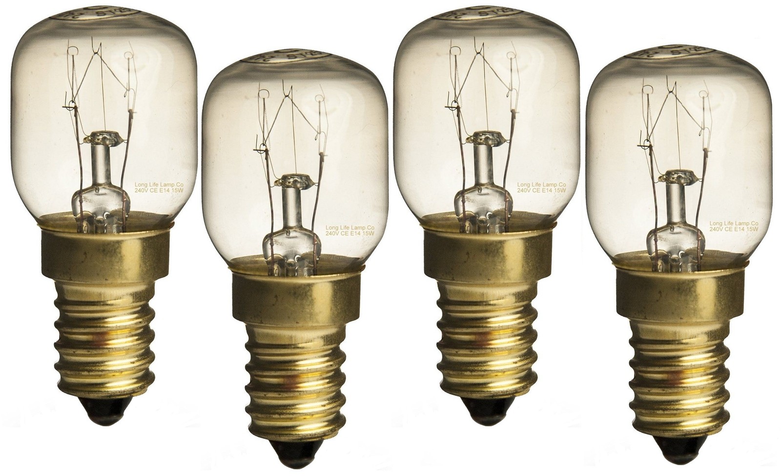 15W Clear Pygmy Light Bulb Fridge/Appliance Bulb SES E14 Long Life Lamp ...