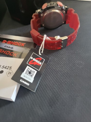 Casio G-shock GA-110GB Black Face Red Band Model 5146 Brand New | eBay