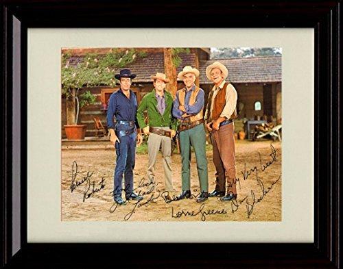 Unframed Bonanza Autograph Promo Print - Bonanza Cast | eBay