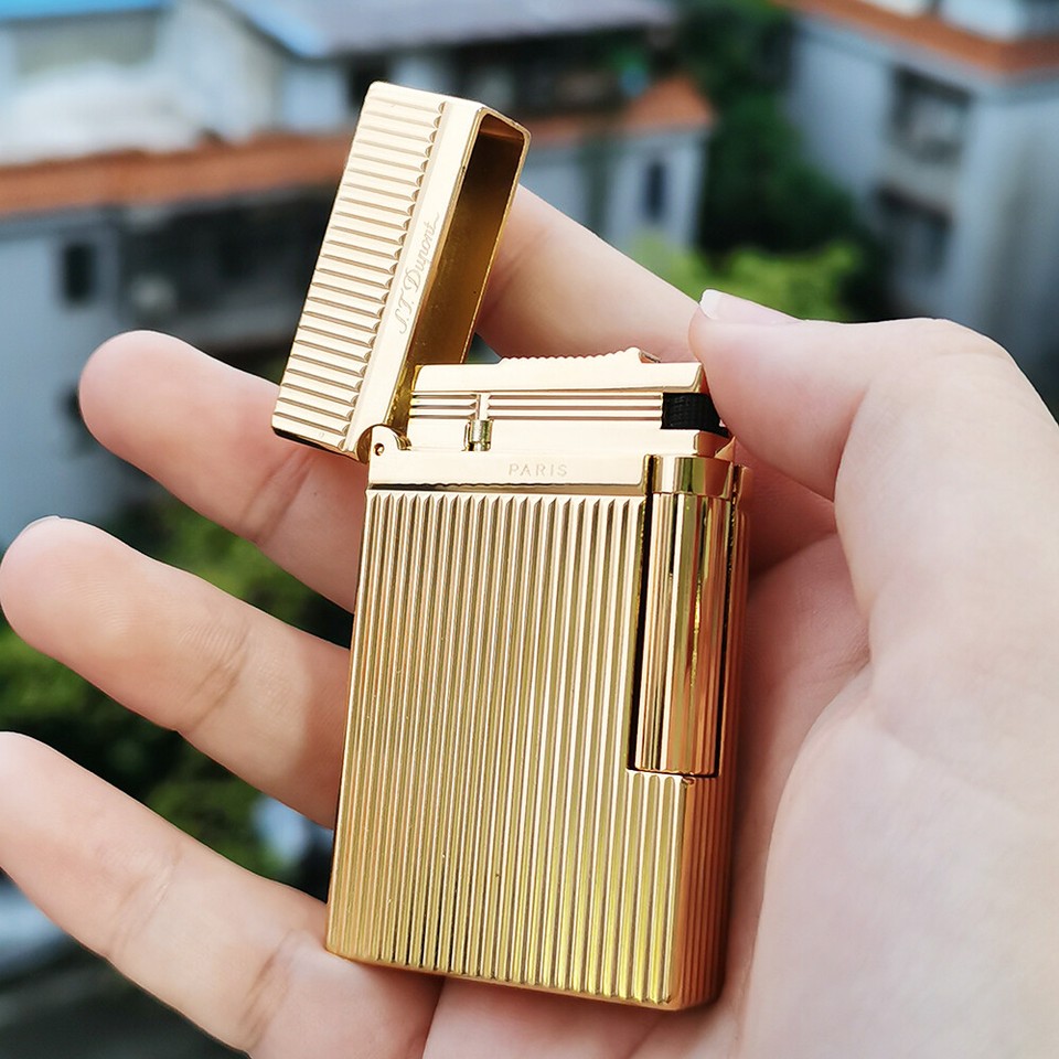 Classic DP Lighter Metal Ping Sound Soft Flame for Cigarette Smoking ...