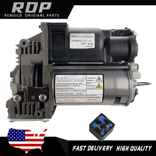 For Mercedes W164 X164 GL& ML Class Air Suspension Compressor Pump ...