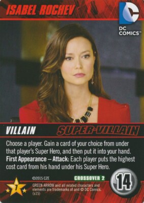 ISABEL ROCHEV DC Comics Deck Building Game ARROW | eBay