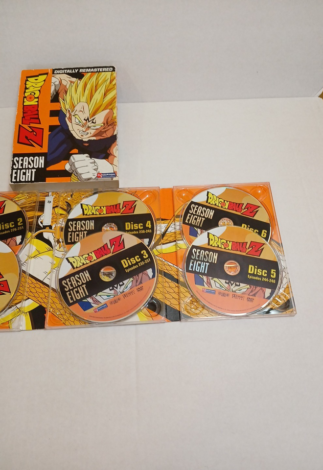 Dragon Ball Z DVD Box Set Seasons 5 7 8 9 Funimation Uncut Anime Lot | eBay