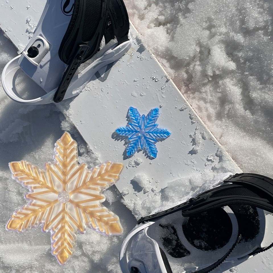 DIY Snowboard Stomp Pads Snowboard Mat Snowflake Shape for Winter Snow ...