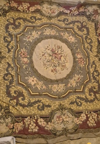 Vintage Best of Flanders Belgium Tapestry Bedspread Blanket 100% Cotton 84x90... | eBay