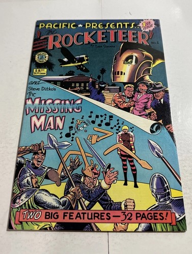 Pacific Presents #1 Rocketeer, Missing Man (1982) Steve Ditko's Comics ...