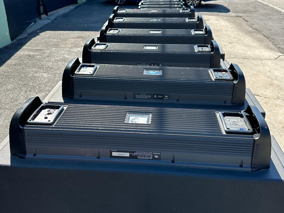 JBL VERTEC VT4888DP POWERED LINE ARRAY SPEAKERS, VT4882DP SUBS,PACKAGE ...