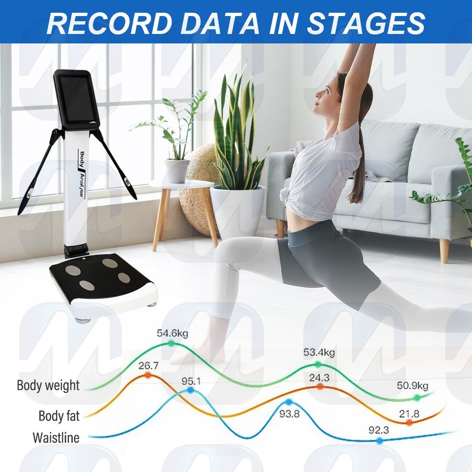 Full Body Fat Analyzer Body Scanner Composition Analysis Device ...