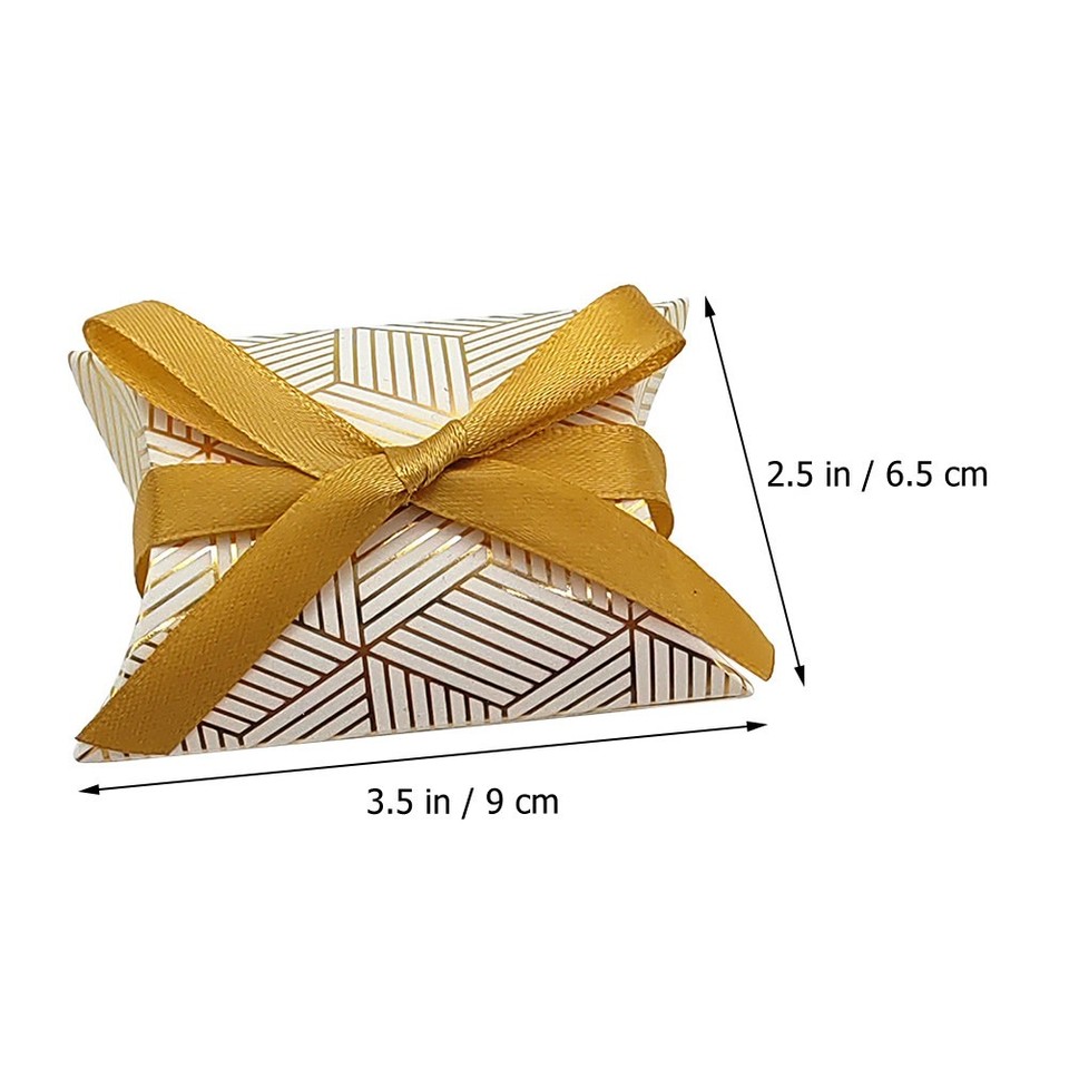 150 Pcs Party Favors Boxes with Ribbons Wedding Party Favor Boxes ...