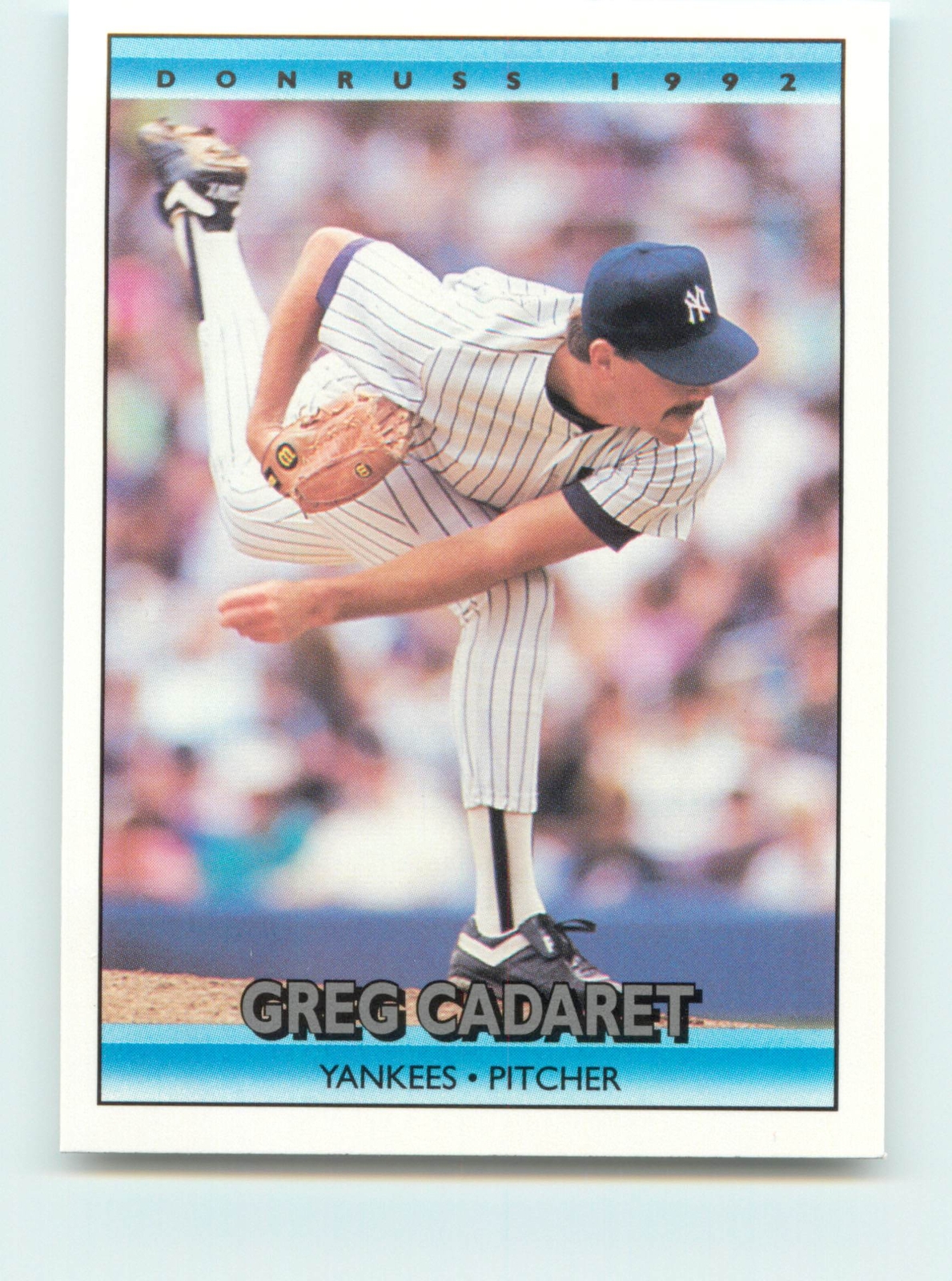 1992 Donruss #628 Greg Cadaret New York Yankees | eBay
