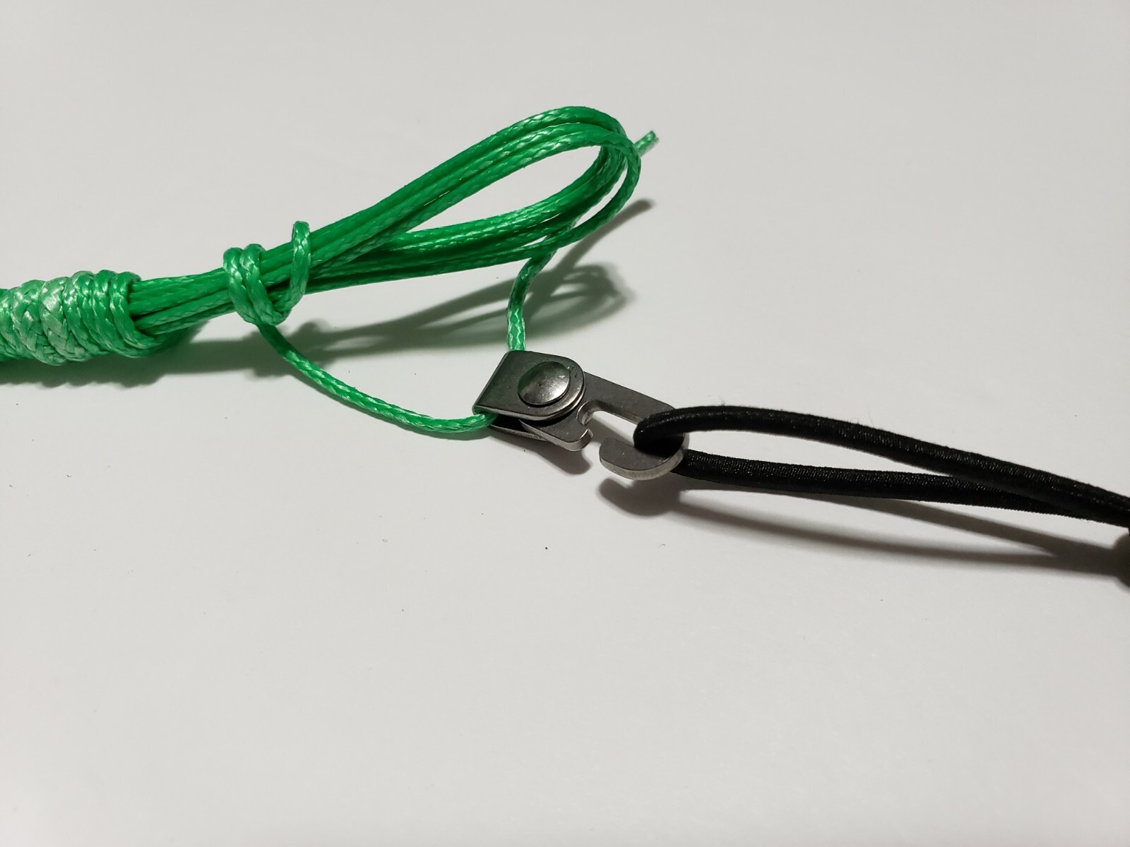 Nama claw + dyneema leader. Ultra light ground ties/pack hanger/guy ...