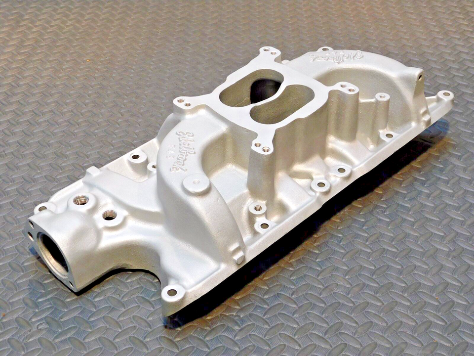 EDELBROCK F4B ALUMINUM INTAKE MANIFOLD FORD 289,302 MUSTANG,COUGAR ...