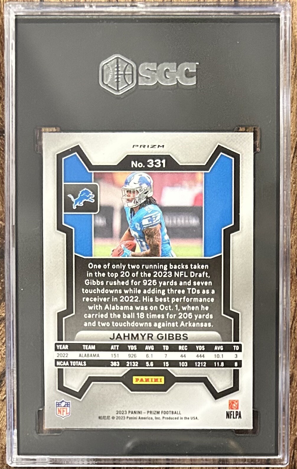 2023 Panini Prizm - Rookies Silver Prizm #331 Jahmyr Gibbs (RC) for ...