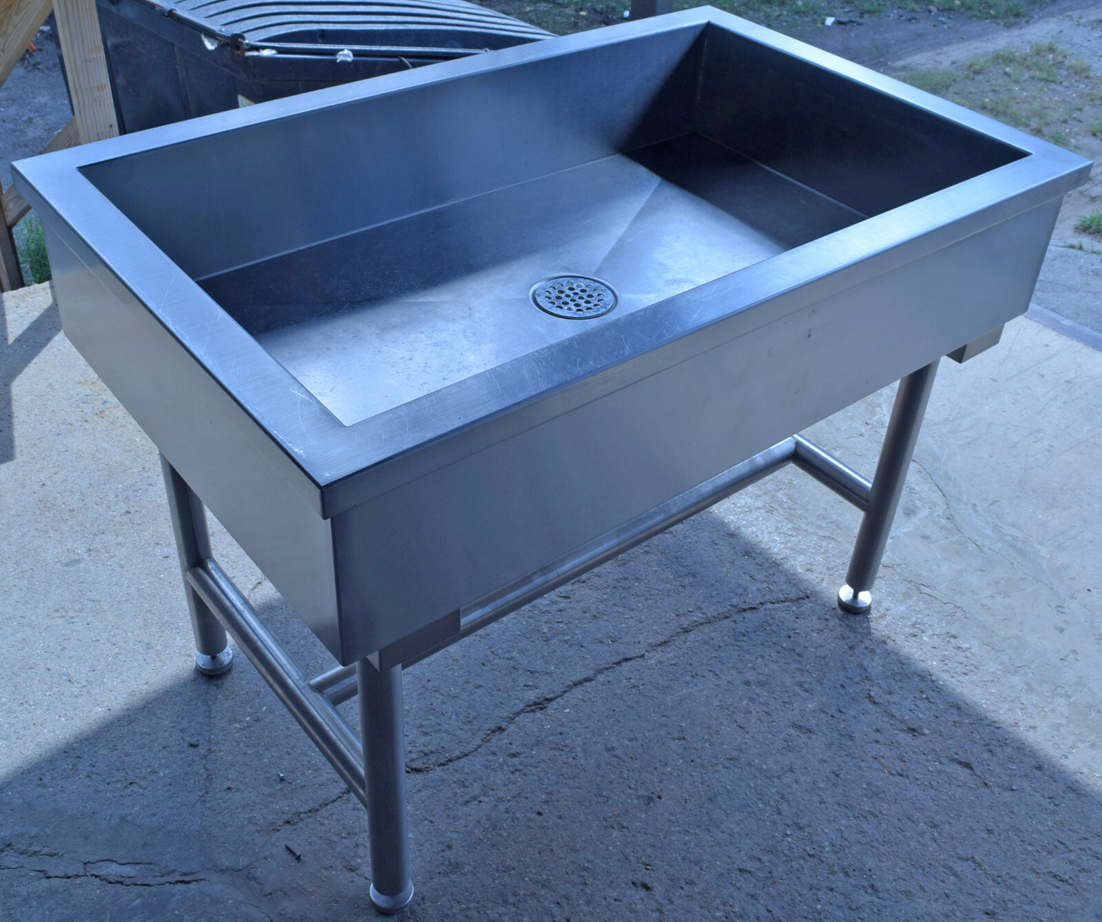 48" Ice Cooled Insulated Cold Food Table Ice Well Free Standing Drop In ...