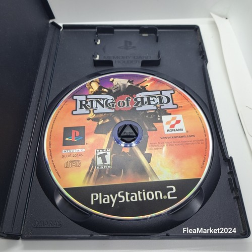 PS2 Game Ring of Red (Sony PlayStation 2, 2001) CIB Black label no ...