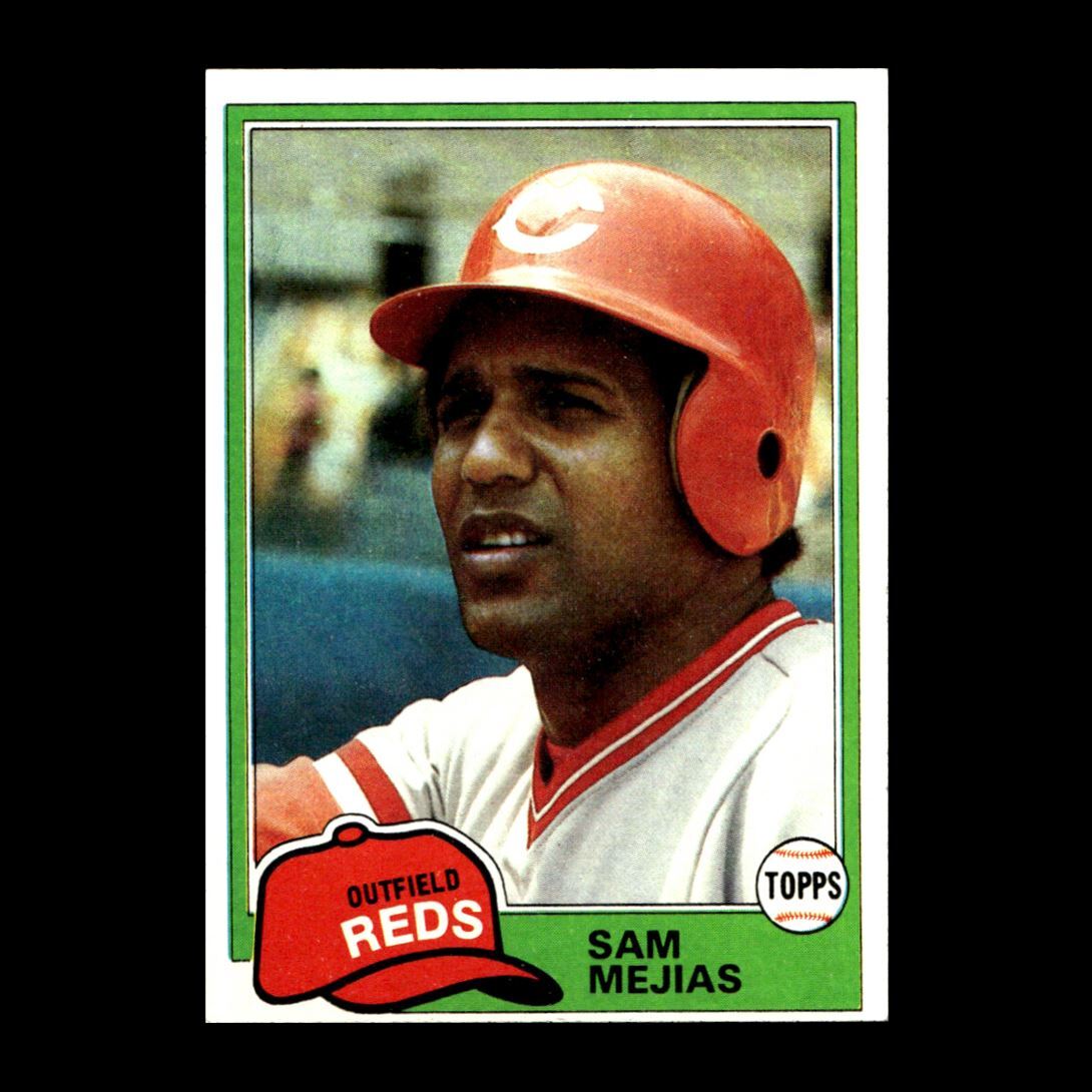 Sam Mejias 1981 Topps Cincinnati Reds #521 Nice! 1 | eBay