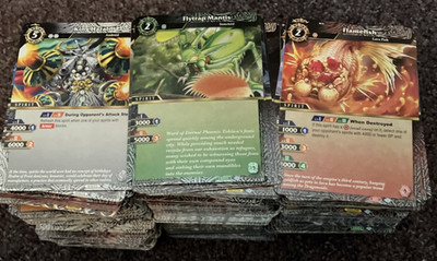 Battle Spirits Saga BSS TCG Bulk 1200+ Card Lot, NM Condition, 1st ...