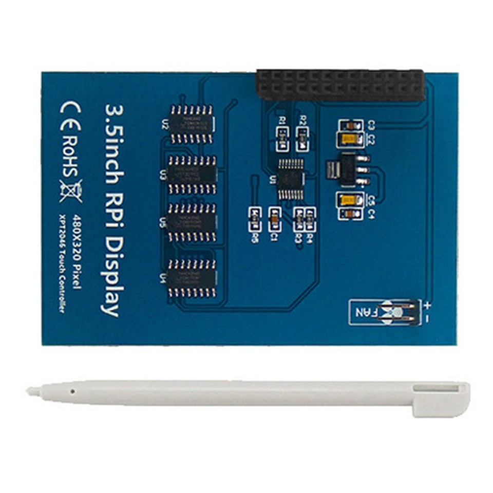 3.5 Inch RPI Display Touchscreen 480X320 for 5 5B 20 Frame TFT LCD ...