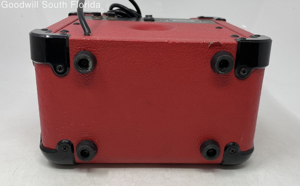 Mega Amp VL-10 Red Black Integrated Combo Guitar Amplifier Not Tested ...