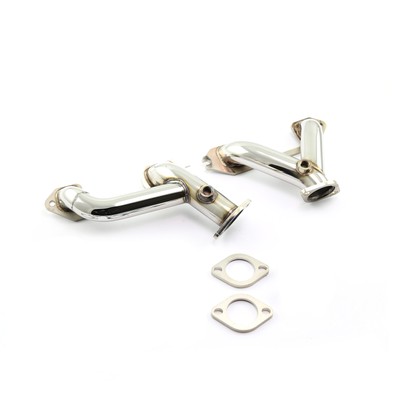 Chevy 6 Cylinder 216 235 261 1937-62 Stainless Steel Split Exhaust ...