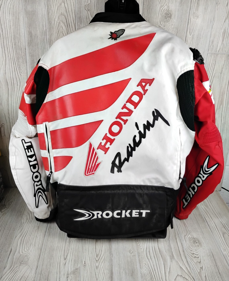 Joe Rocket Honda Racing Officially Licensed Motorcycle Jacket Men's ...