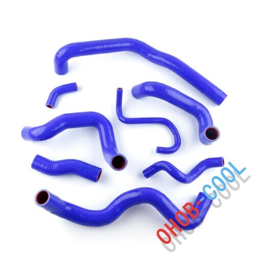 Red Silicone Radiator Coolant Hoses For 07-14 Mini Cooper S R55 R56 R57 ...