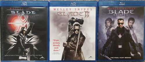 Blade Trilogy 1,2,3 Blu-Ray Premium Series Box Set Canadian Rare ...