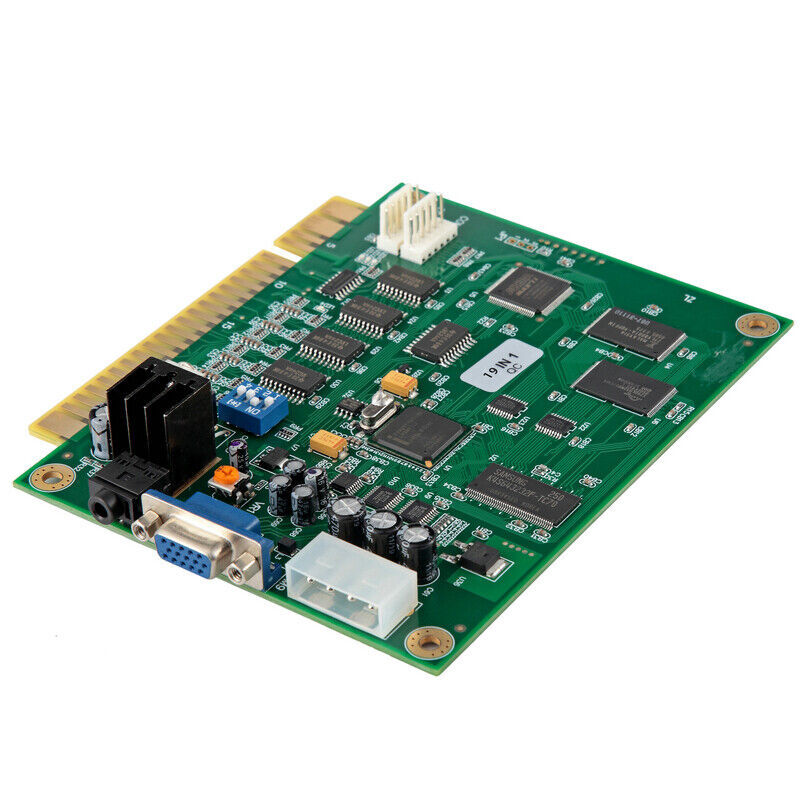 19 IN 1 Arcade Classics Horizontal Jamma Board VGA CRT/LCD PCB Arcade Board US | eBay