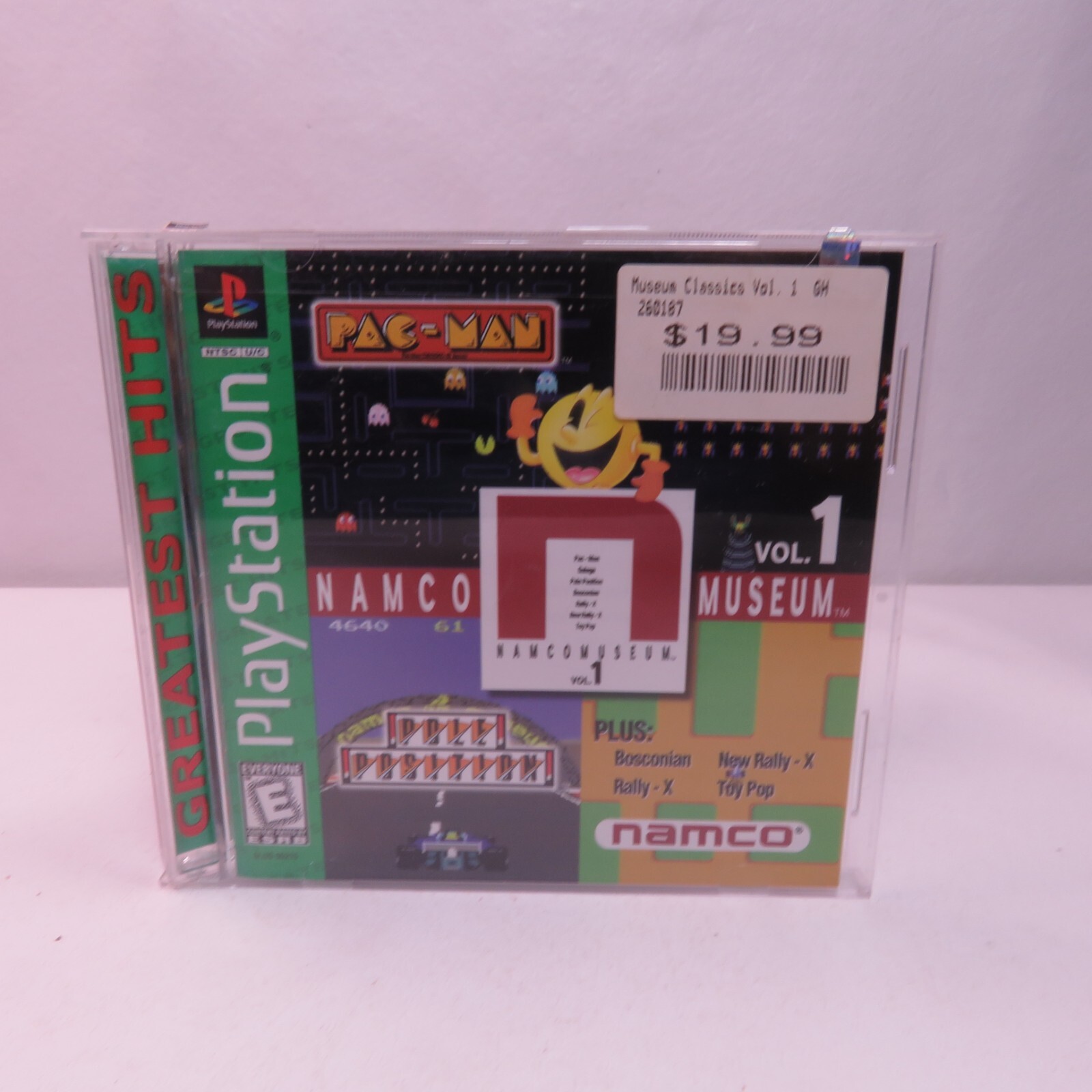 Namco Museum Vol 1 PS1 Sony PlayStation 1 CIB Greatest Hits Tested ...