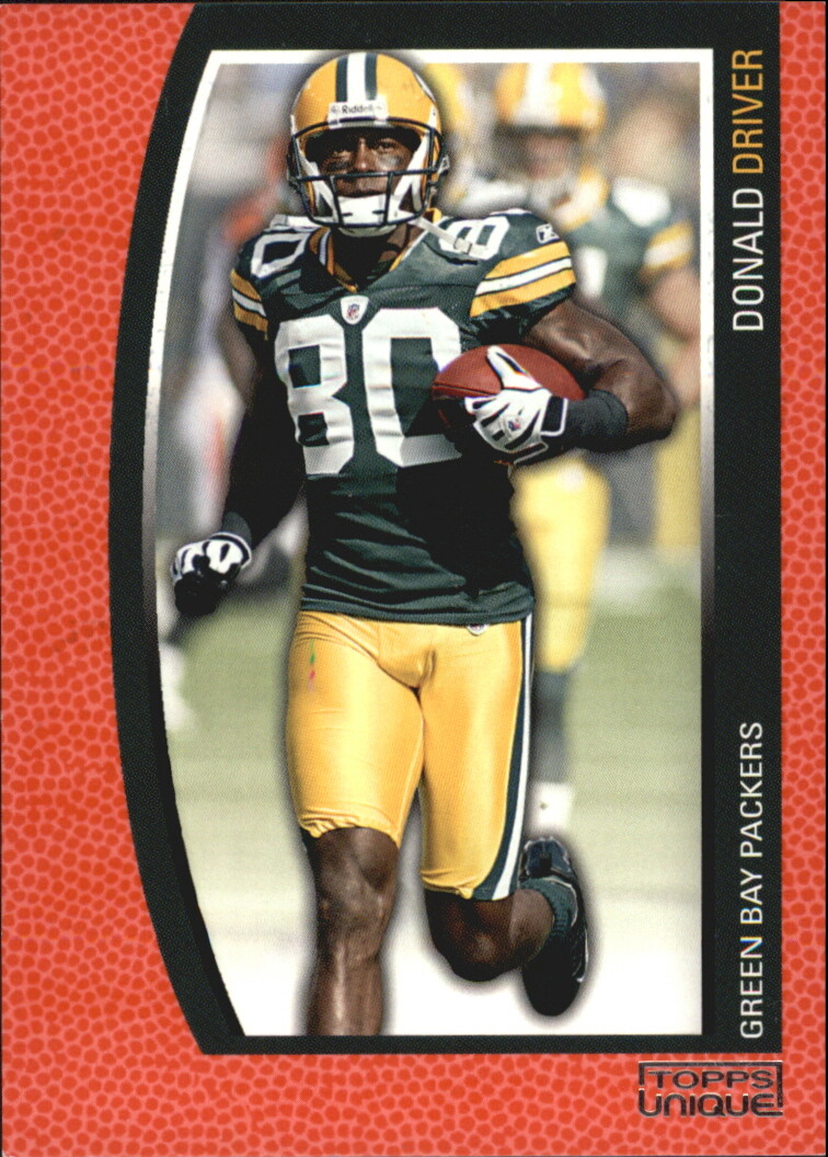 2009 Topps Unique Red #131 Donald Driver Card /799 | eBay