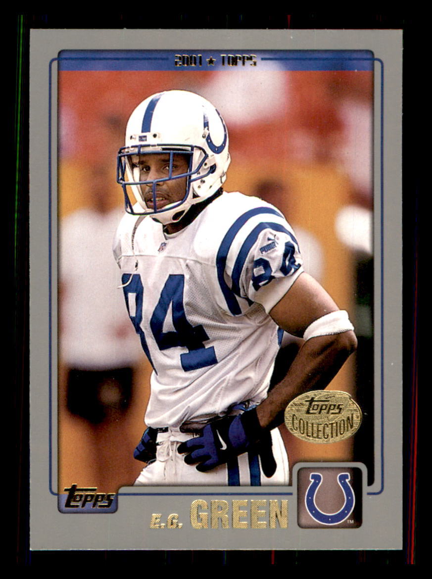 2001 FOOTBALL 2001 Topps E.G. Green Indianapolis Colts #301 1 | eBay