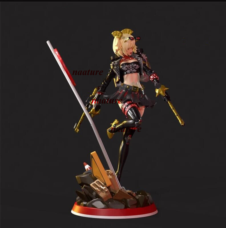 Burnice White 1/4 Unpainted GK Model 3D Print Figure Unassembled Resin ...