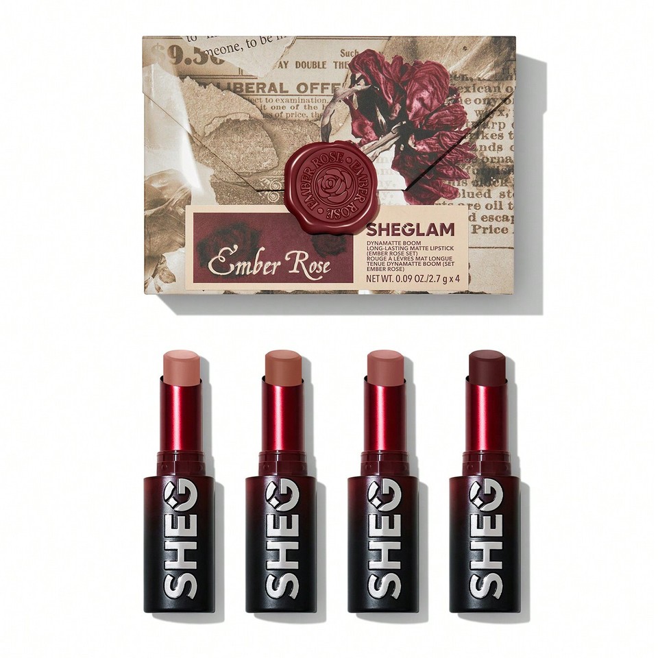 EMBER ROSE X Sheglam 13 pcs MAKEUP FULL COLLECTION LIGHT-UP GIFT BOX ...