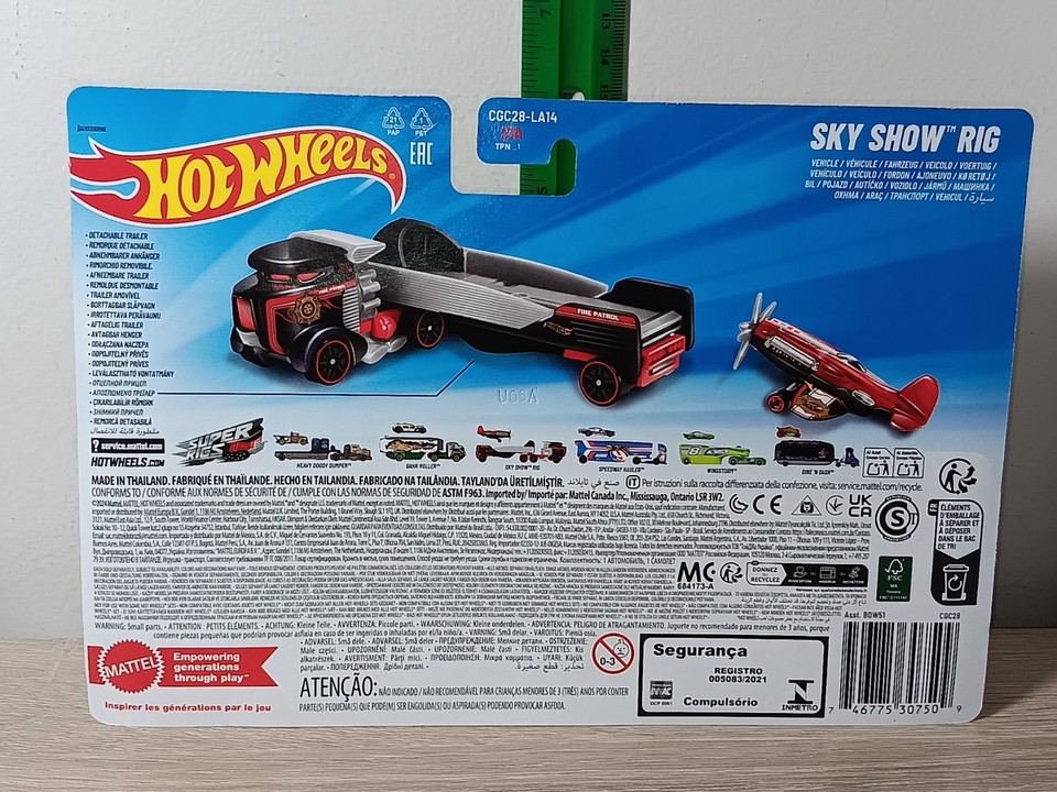 *FREE SHIP* SKY SHOW RIG Hot Wheels Super Rigs Diecast Vehicle | eBay